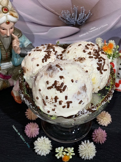 Helado de melón y piña – Delicias by Thermomix y + Cocina